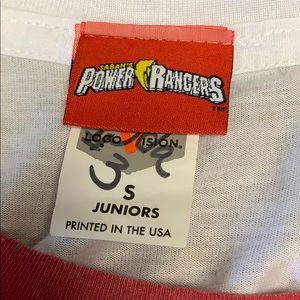 Power Ranger | Tops | Juniors Power Rangers Tee Shirt With Graphics ...